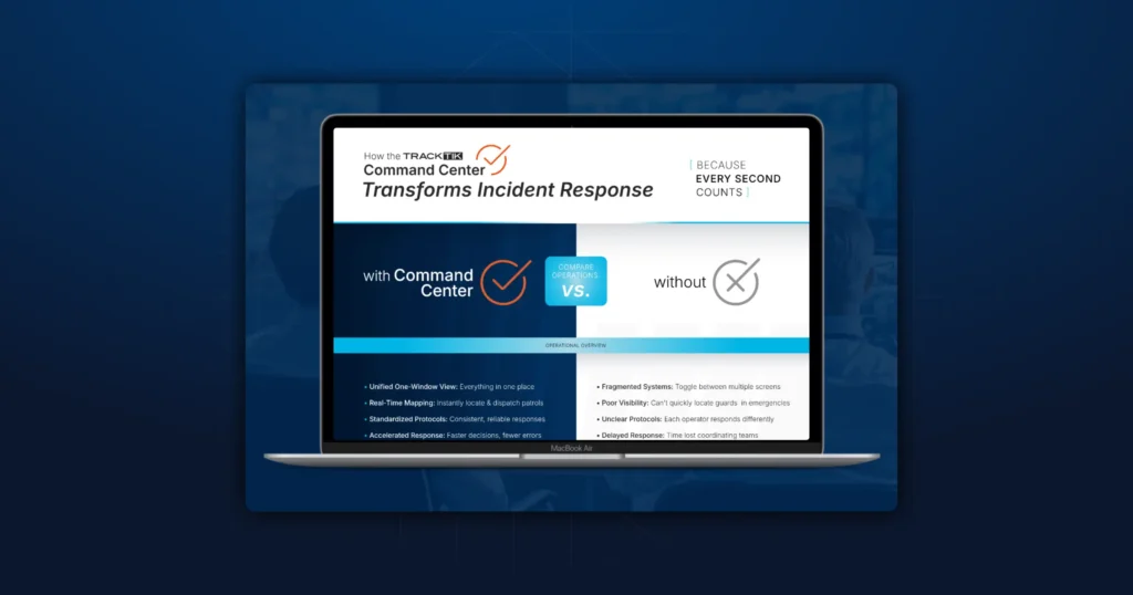 Command Center Transforms Incident Response Infographic - TrackTik.com